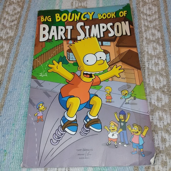 Vintage | Other | Vintage Bart Simpson Comic Book Some Water Spots On ...